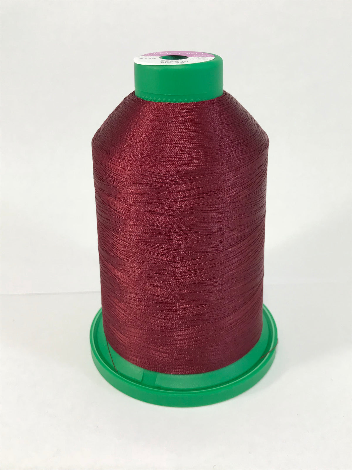 2113 - CRANBERRY - ISACORD EMBROIDERY THREAD 40 WT - Premium Embroidery ...