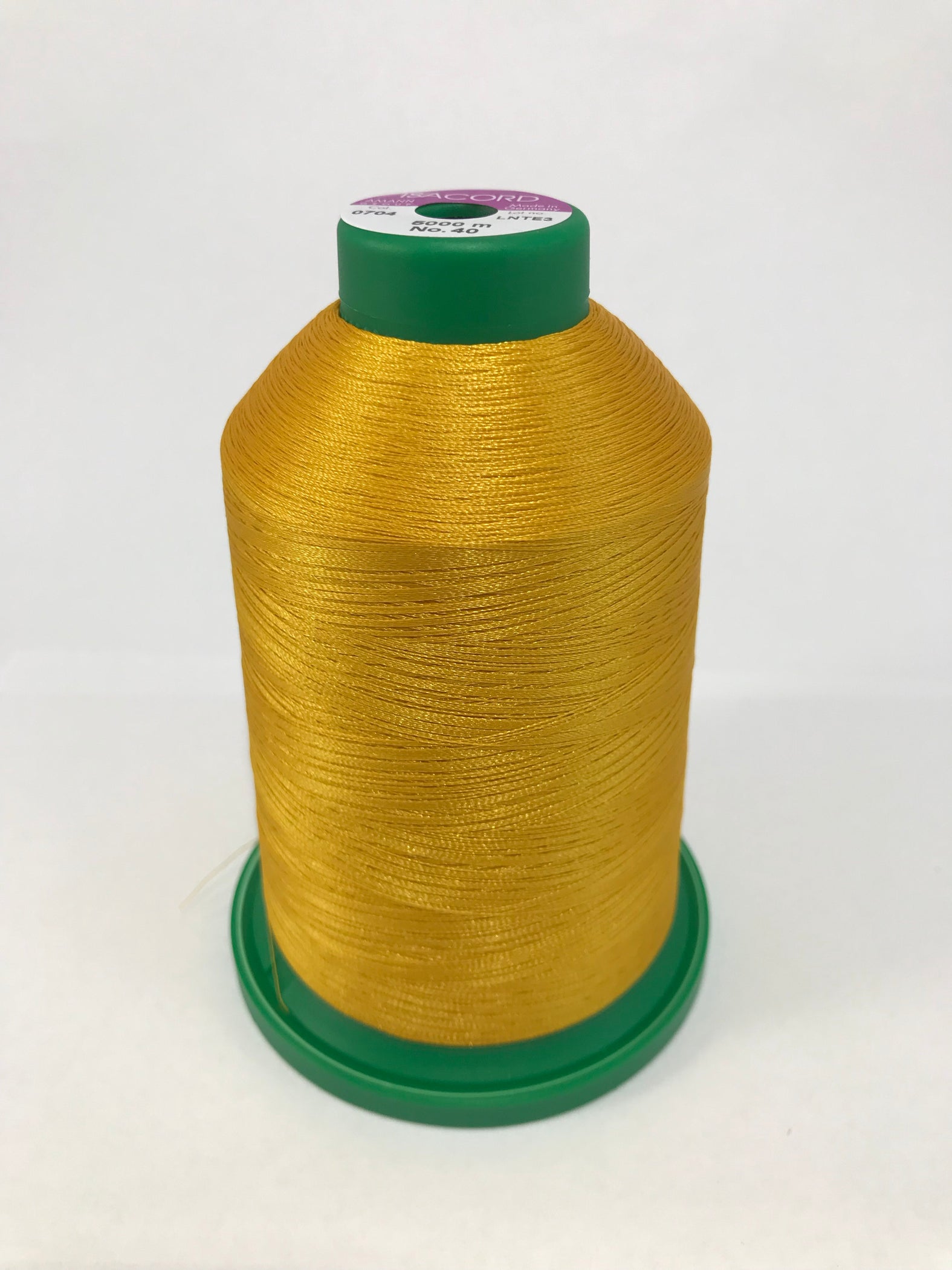 0704 - GOLD - ISACORD EMBROIDERY THREAD 40 WT [2914-0704] - Premium ...