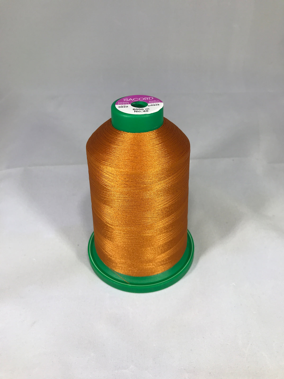 0922 - ASHLEY GOLD - ISACORD EMBROIDERY THREAD 40 WT - Premium ...