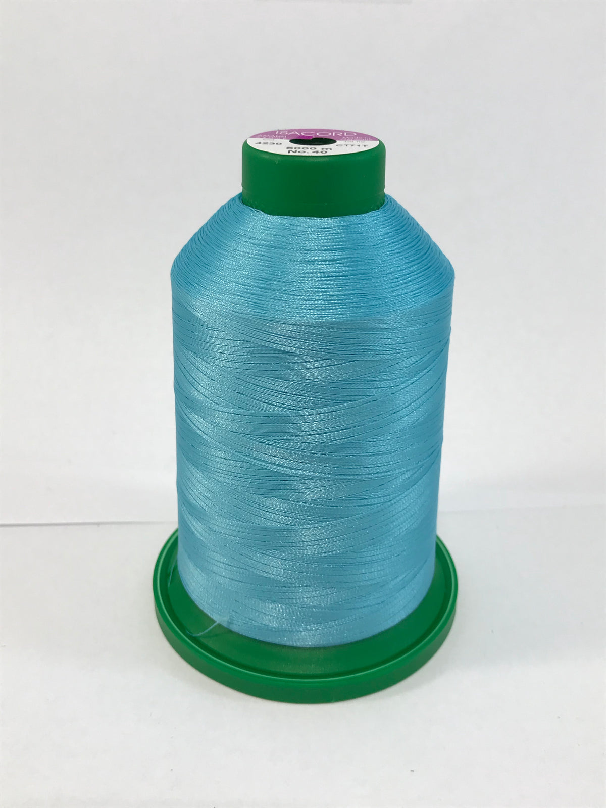 4230 - AQUA - ISACORD EMBROIDERY THREAD 40 WT - Premium Embroidery ...
