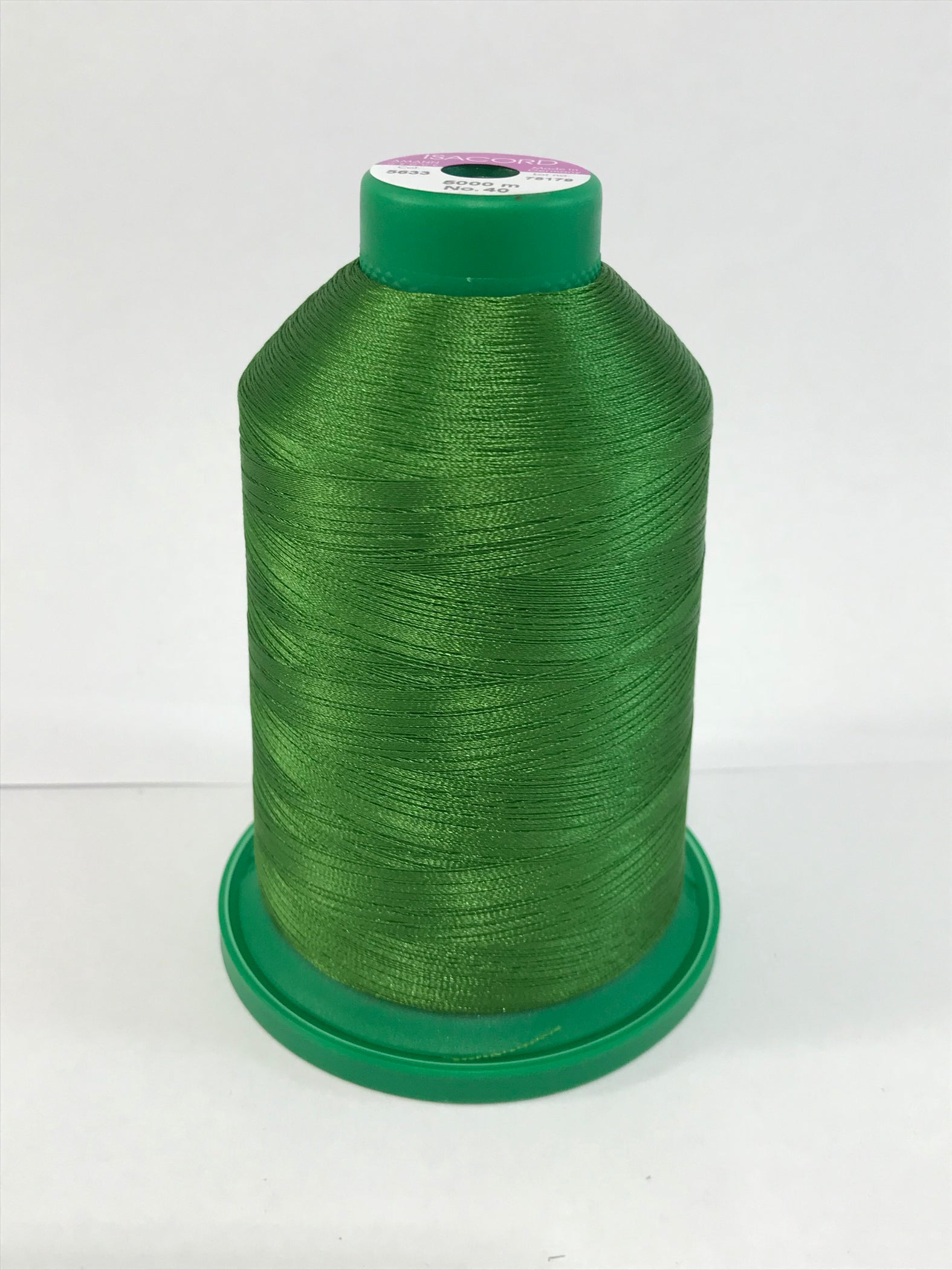 5633 - LIME - ISACORD EMBROIDERY THREAD 40 WT - Premium Embroidery ...