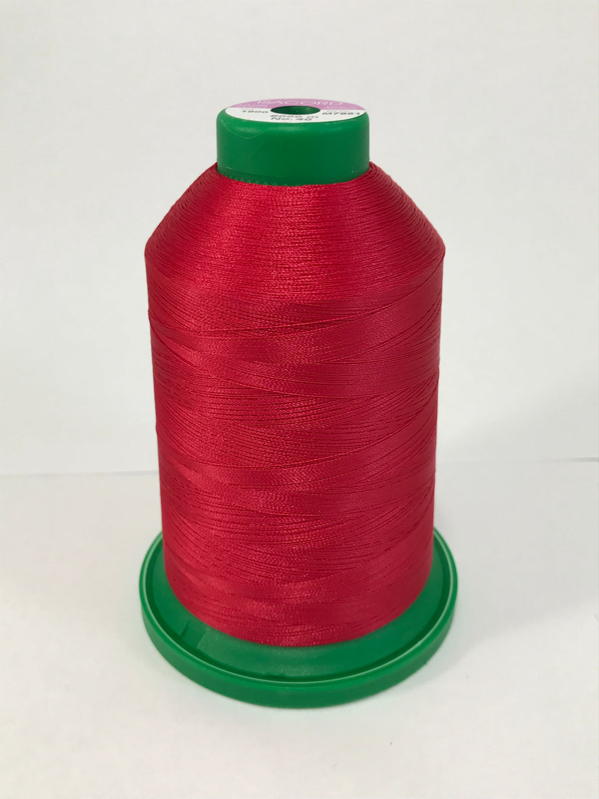 1900 - GERANIUM - ISACORD EMBROIDERY THREAD 40 WT - Premium Embroidery ...
