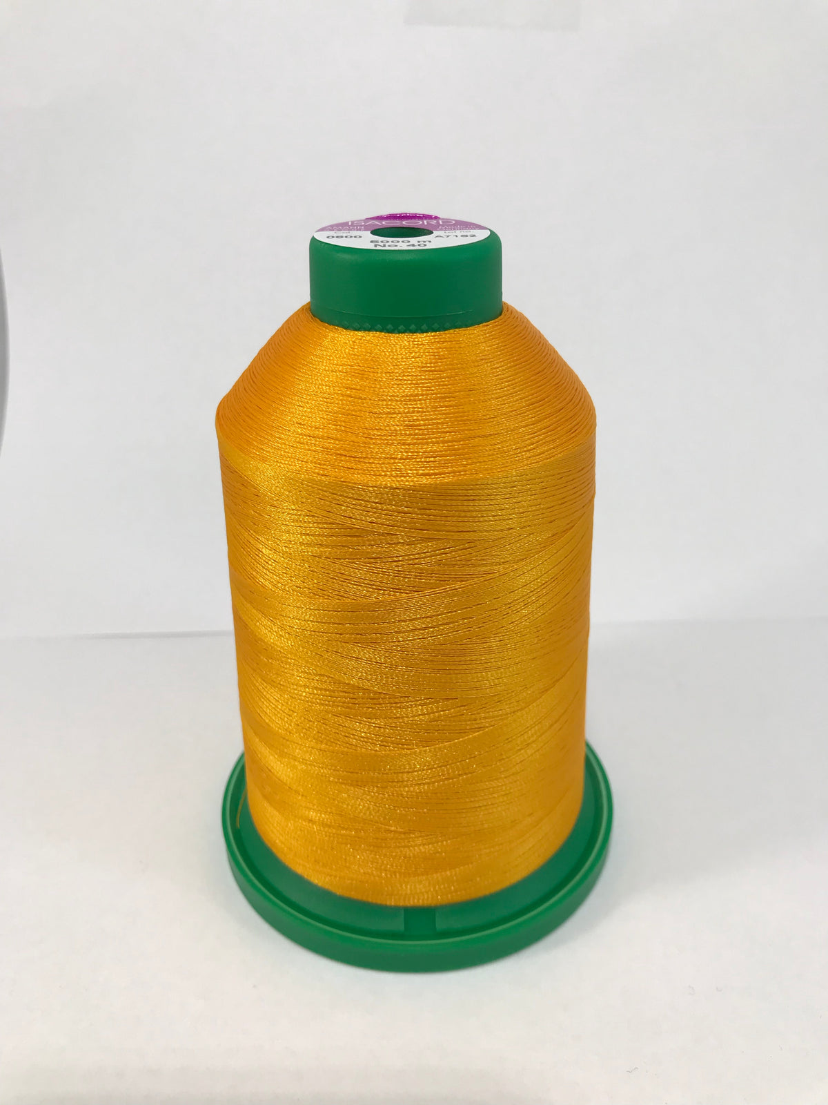 0800 - GOLDENROD - ISACORD EMBROIDERY THREAD 40 WT - Premium Embroidery ...
